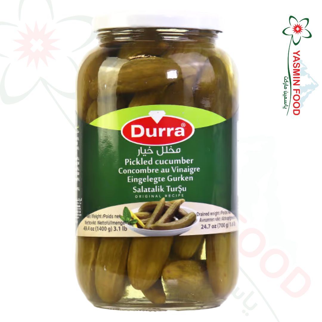 Gurken durra-1400g - Yasmin Food
