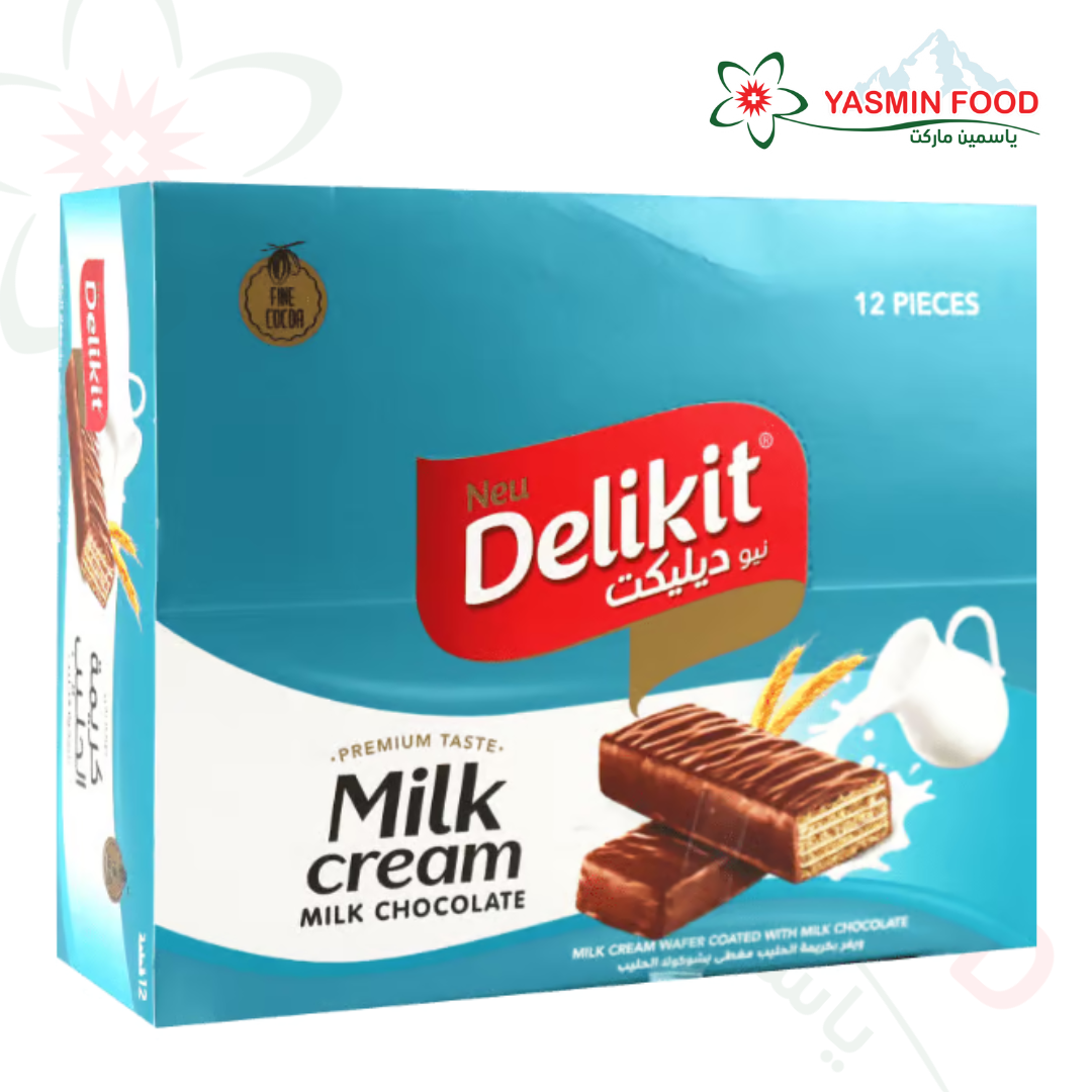 Milk Biscuit Delicit 12 Pieces - Yasmin Food