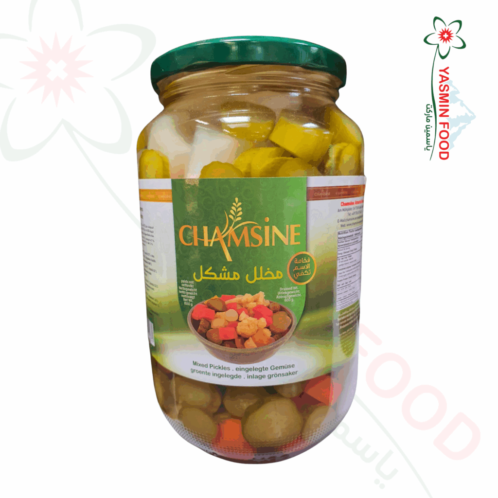 Mixed pickles 1300g suns - Yasmin Food